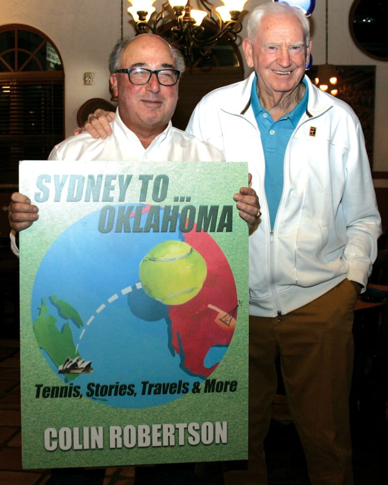 Colin Robertson Celebrates Oklahoma Tennis - Senior News and Living